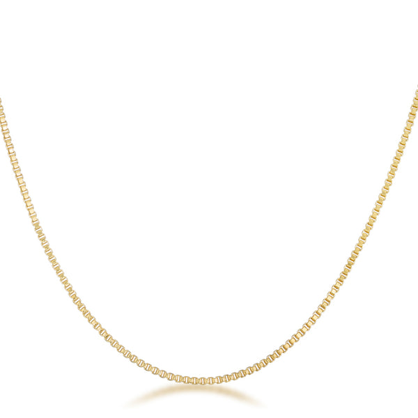 Golden Rolo Chain - 1mm - J GOODIN